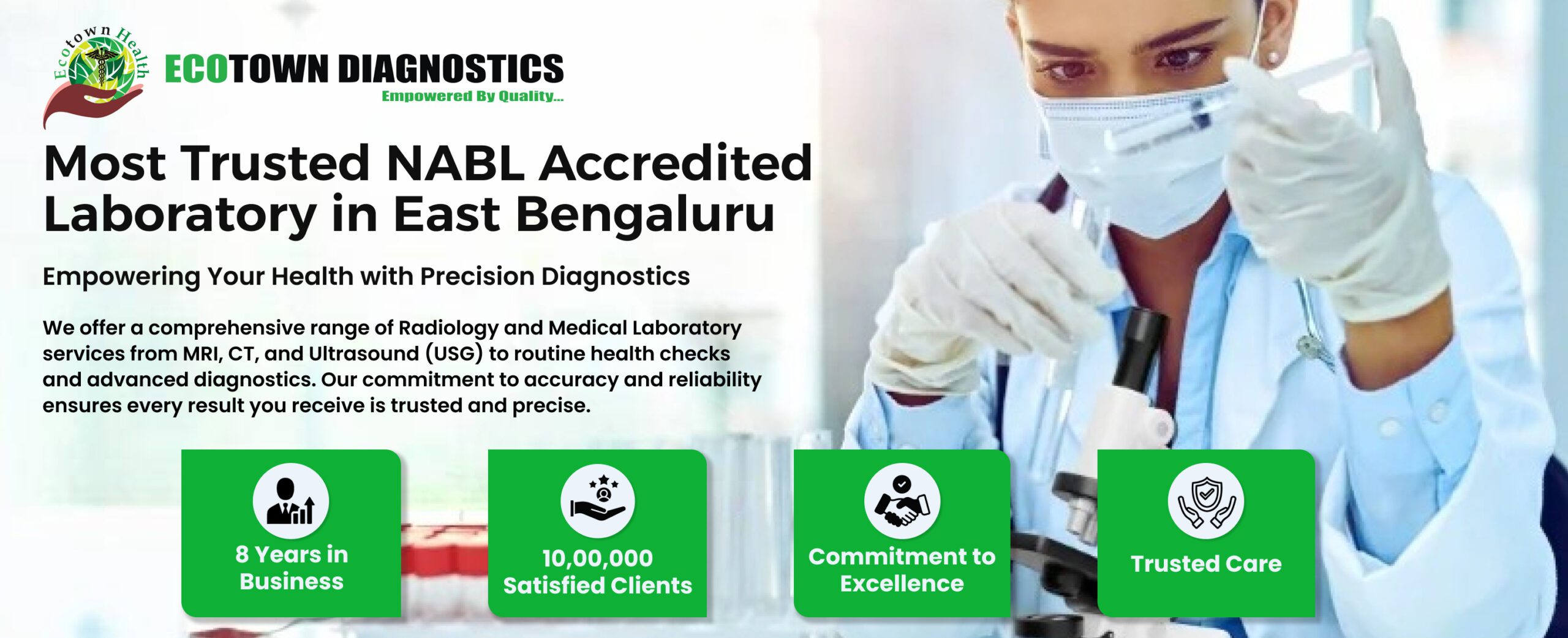 Ecotown Diagnostics | Top NABL Accredited Lab in Bangalore